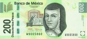 Banknote: 200 Pesos (Mexico(2004-2022 Issue) Wor:P-125g.3
