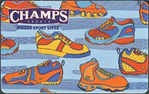 Gift Card: Shoes (Champs Sports, United States of America) (Champs ...