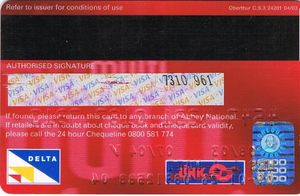 Bank Card: Abbey National - multi function (Abbey National, United ...