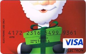 Bank Card: Santa Claus (Bank Zachodni WBK, PolandCol:PL-VE-0055.01