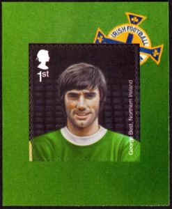 Stamp: George Best (United Kingdom of Great Britain & Northern Ireland ...