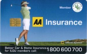 Functional Card: AA Insurance (Insurance, Ireland) (ILGU) Col:IE-ILGU-001