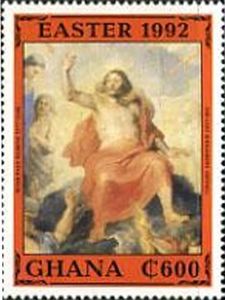 Stamp: The Last Judgement (Ghana(Easter) Mi:GH 1681,Sn:GH 1431,Yt:GH ...