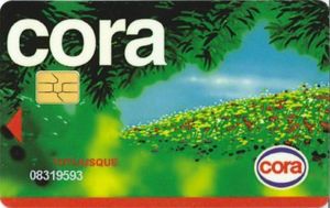 Functional Card: Carte CORA (Shops - Supermarkets, Belgium(Cora) Col:BE ...