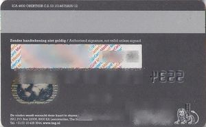 Bank Card: ING Businesscard - Lion (ING Bank, NetherlandsCol:NL-MC-0017