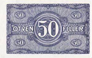 Banknote: 50 Fillér (Hungary(1919-1921 Issue - Hungarian Post Office ...