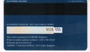 Tarjeta de Banco: CiBank Visa Electron Bubbles - 12/11 (Cibank ...