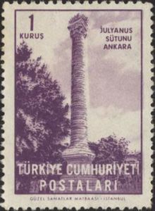 Stamp: Column of Julian (Türkiye (Turkey)(Ankara) Mi:TR 1896,Sn:TR 1569 ...