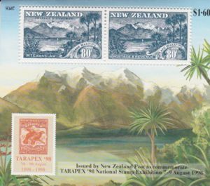 Stamp: TARAPEX '98 National Stamp Exhibition souvenir sheet (New ...