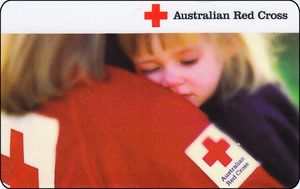 Gift Card: Rescuer with little girl (Australian Red Cross, Australia ...