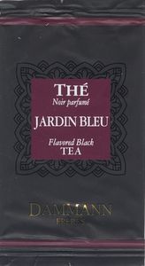 Tea Bag: Thé Noir parfumé Jardin Bleu, bs long white text, 98x55 ...