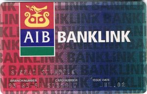 Bank Card: Banklink (Allied Irish Banks (AIB), IrelandCol:IE-PL-0002.01