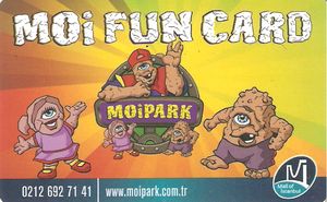 Functional Card: Moi Fun Card (Games Centers, Amusement Parks, Türkiye ...