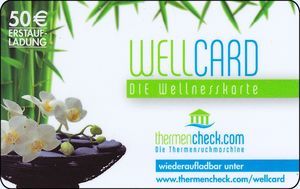 Gift Card: Wellcard (Thermencheck, Austria) Col:AT-thermen-001-050b