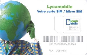 Phonecard: Lyca mobile (Micro SIM) (Mobile Belgium, Belgium(LycaMobile ...