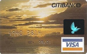 Tarjeta de Banco: Citibank (Citibank, EspañaCol:ES-VI-0435