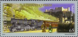 Stamp: Orient Express – Salzburg (Austria(Orient Express) Mi:AT 2889,Sn ...