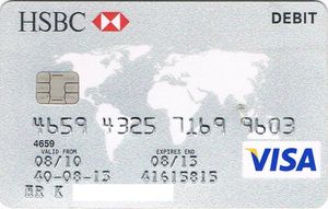Bank Card: HSBC - DEBIT (HSBC, United Kingdom of Great Britain ...