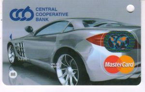 Bank Card: Central Cooperative Bank MasterCard Car (Central Cooperative ...