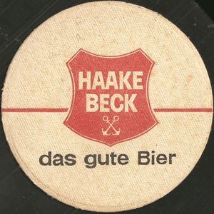 Beer Coaster: Haake Beck (Haake-Beck Brauerei AG (Anheuser-Busch InBev ...