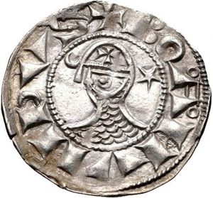 Coin: 1 Denier (Crusaders States) (Principality of Antioch)