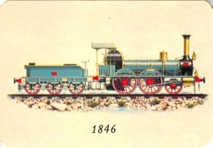 Calendario de Bolsillo: Steam Locomotive 1846 - 01/16 (Portugal(Steam ...