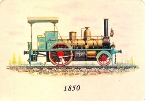 Calendario de Bolsillo: Steam Locomotive 1850 - 06/16 (Portugal(Steam ...