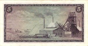 Banknote: 5 Rand (South Africa(1966-1976 ND Issue) Wor:P-111a 💴