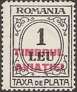 Stamp: Timbrul Aviatiei (Romania(Postal tax stamps) Mi:RO ZP21,Sn:RO ...