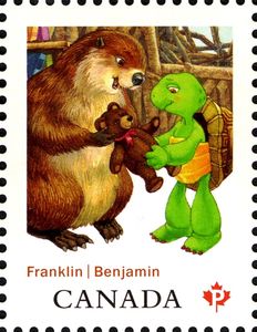 Stamp: Franklin and Beaver (Canada(Children's Literature. Franklin the ...