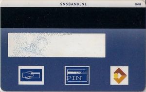 Bank Card: SNS Bank (SNS Bank, NetherlandsCol:NL-GM-0015