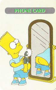 Phonecard: Simpsons (FAKE United States of America, Fake(MCI PrePaid ...