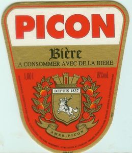 Beer Coaster: Picon (Hennessy Diageo, FranceCol:FR-000879