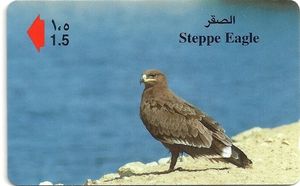 Phonecard: Steppe Eagle (Omantel, Oman(GPT Cards) Col:44OMNN
