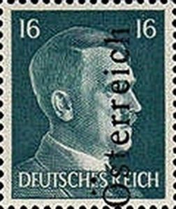Briefmarke: Overprint German stamp Hitler (Österreich) (Leibnitzer ...