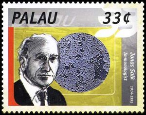 Stamp: Jonas Salk (Palau(Visionaries of the 20th Century) Mi:PW 1691,Sn ...