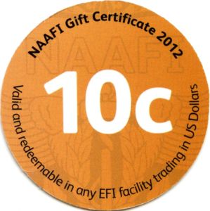 Ficha: Military Payment Certificates - 5th Special Edition - NAAFI ...