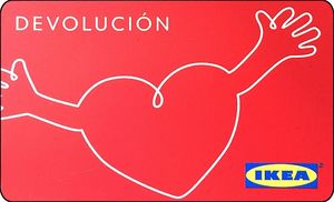 Gift Card: Devolution (new logo, 2012) (Ikea, Spain(Ikea) Col:ES-Ikea ...