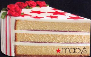 Gift Card: Cake Segment (Macys, United States of America(Happy Birthday ...