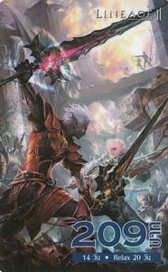 Functional Card: Lineage II -21 (Online Games, Thailand(Lineage II) Col ...