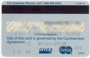 Bank Card: Chase (Chase, United States of America) Col:US-MC-0027