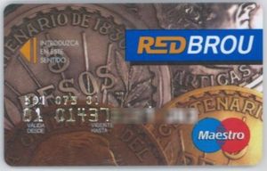 Bank Card: REDBrou (Banco De La Republica Oriental Del Uruguay ...