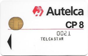 Phonecard: Autelca CP8 - Chip ISO-Norm-Position (Test, Proof, Sample ...