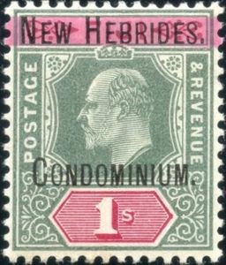 Sello: King Edward VII - New HEBRIDES (Nuevas Hébridas(British ...