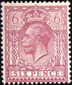Stamp: King George V (United Kingdom of Great Britain & Northern ...