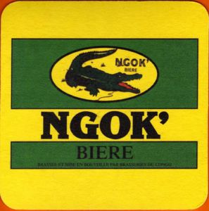 Beer Coaster: Ngok' (Brasseries Du Congo, Congo, Republic (Brazzaville ...