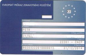 Functional Card: European Health Insurance Card - CNZP (Insurance ...