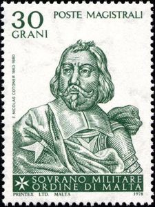 Stamp: Nicolas Cotoner (Malta, Sovereign Military Order of(Grand ...