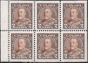 Stamp: King George V (Canada) (King George V 1935 "Pictorial ...