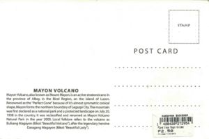 Postcard: Mayon Volcano, Philippines (Philippines(- Mayon volcanoe) Col ...